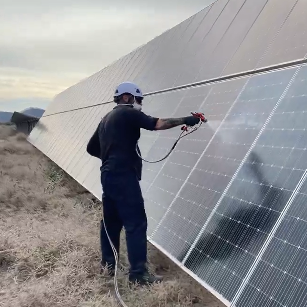 Photocatalytic Ceramic Coatings for Solar Panels - For Retrofit